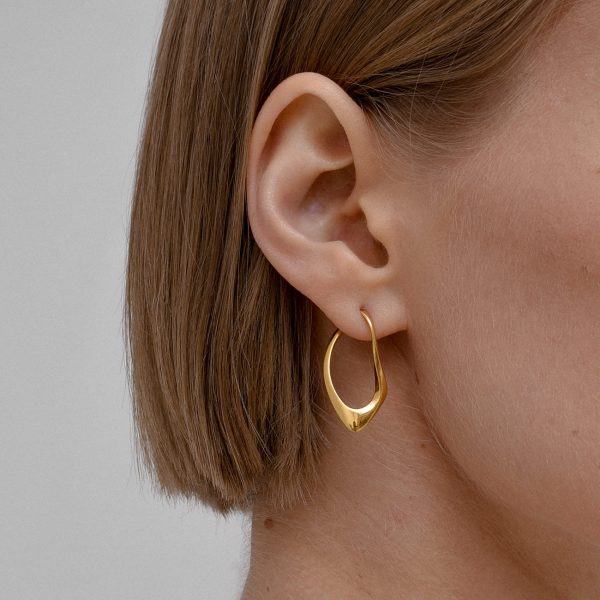 Крупные серьги Noa купить в интернет-магазине Darkrain