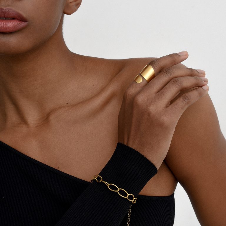 Широкие кольца Casi купить в интернет-магазине Darkrain