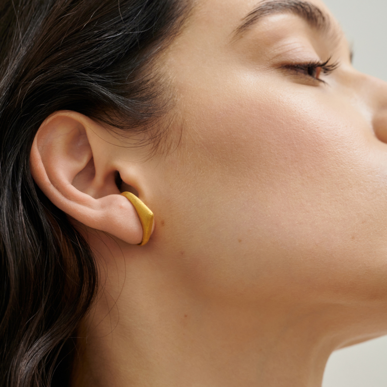 Крупные серьги Noa купить в интернет-магазине Darkrain